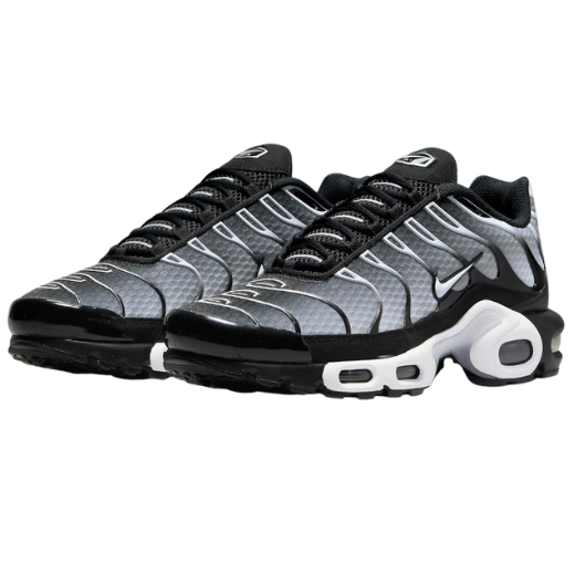Nike Air Max Plus TN Black Metallic Silver Men's - SneakerUp ...